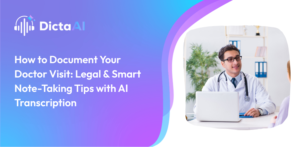 How to Document Your Doctor Visit: Legal & Smart Note-Taking Tips with ...
